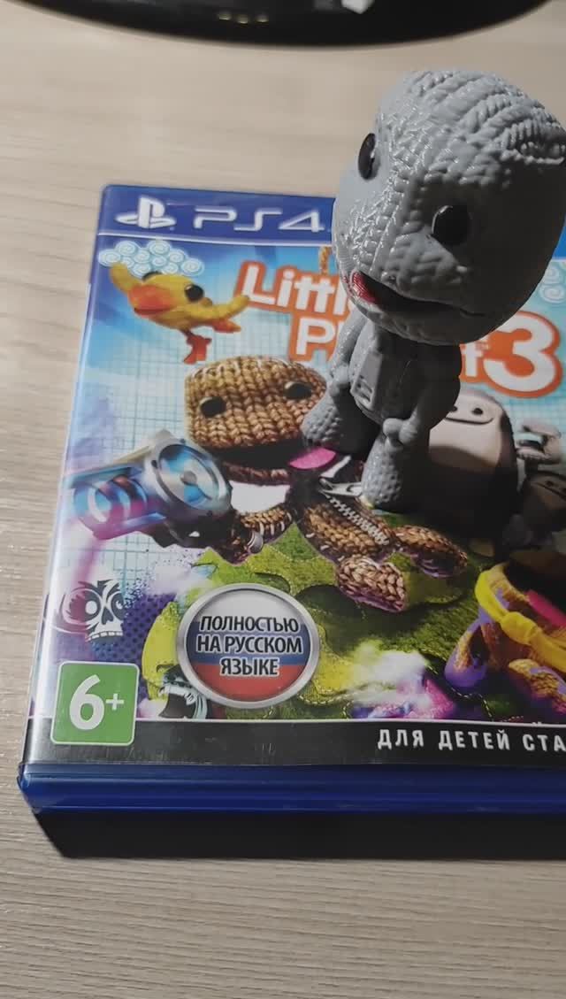 Сэкбой из Little big planet на 3D принтере #Shorts
