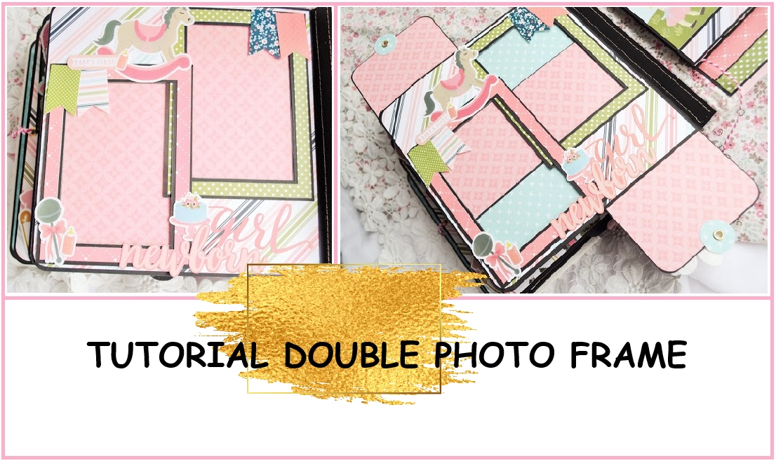 СКРАПБУКИНГ МАСТЕР КЛАСС / ФОТОАЛЬБОМ ДЛЯ ДЕВОЧКИ "Rock-a-bye baby" СТРАНИЦА №7 / CRAZY PAPER