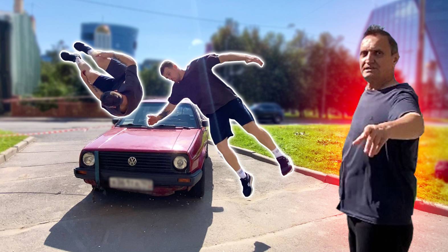 Паркур, Люди, Движ на новых локациях / Паркур от первого лица