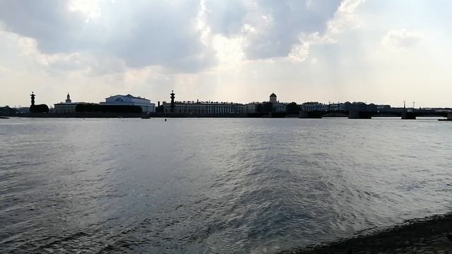 Вид со стрелки Заячьего острова. Прекрасный Петербург!