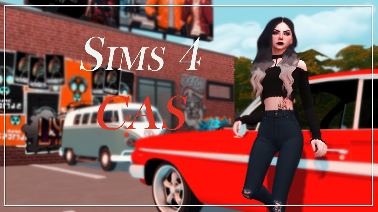The Sims 4| CAS| Бунтарка