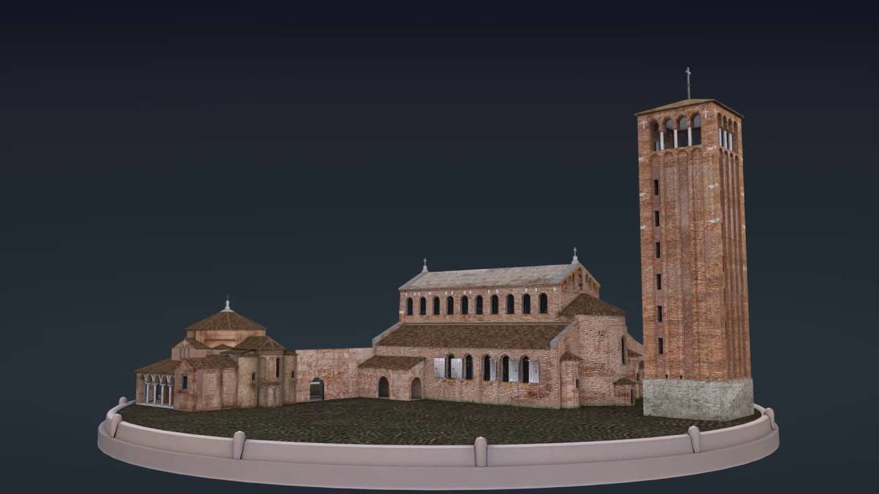 Создание 3D модели Санта Марии Ассунты, Венеция, для мобильного приложения MuByz