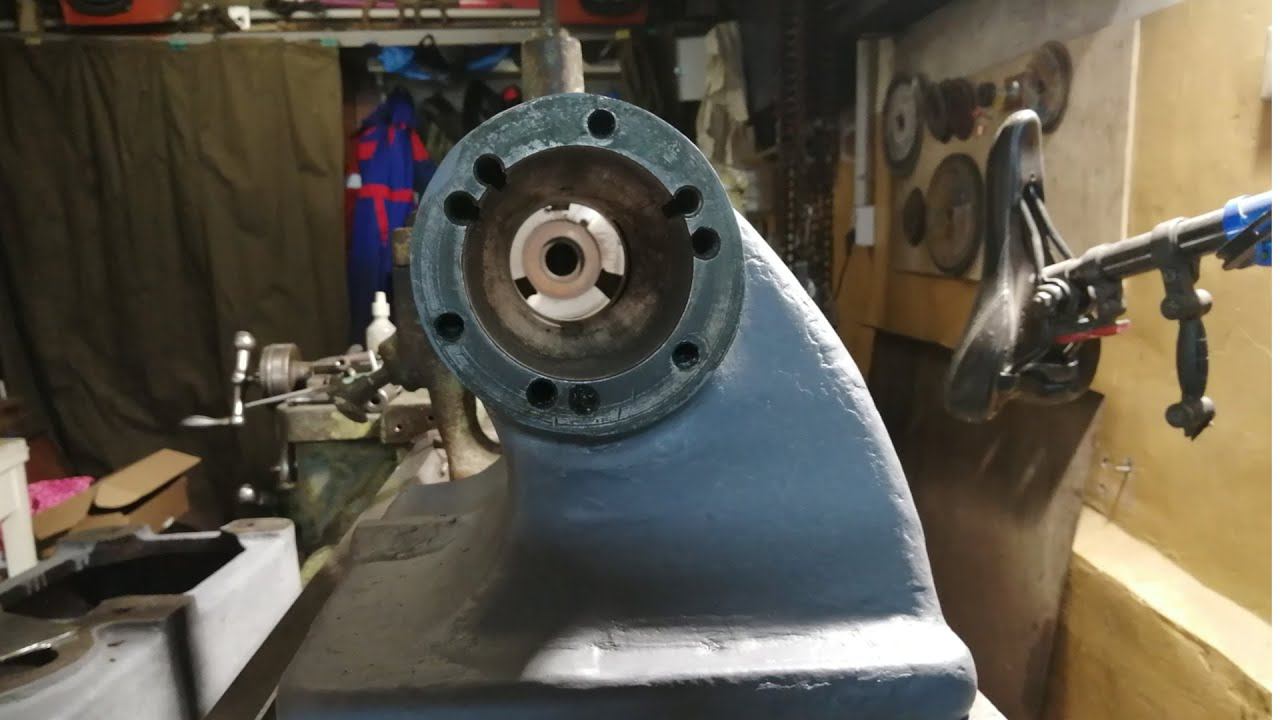 Обслужил бабку. Будет жить! Токарный 1А62 "Батя". #sociopunk29