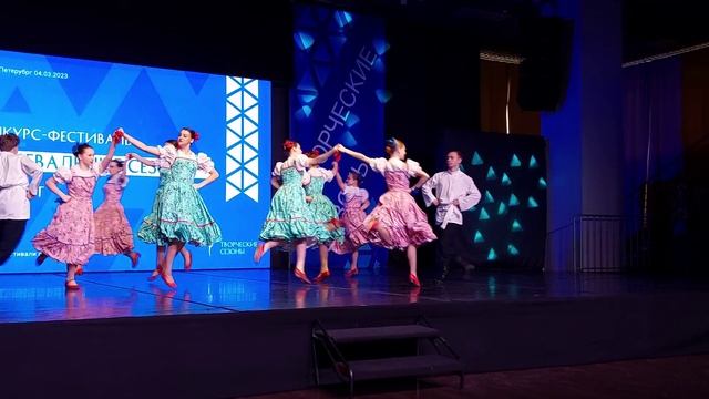 "Вдоль деревни", ансамбль танца "Кудринка", 04.03.2023, фестиваль "Танцевальные сезоны", СПб
