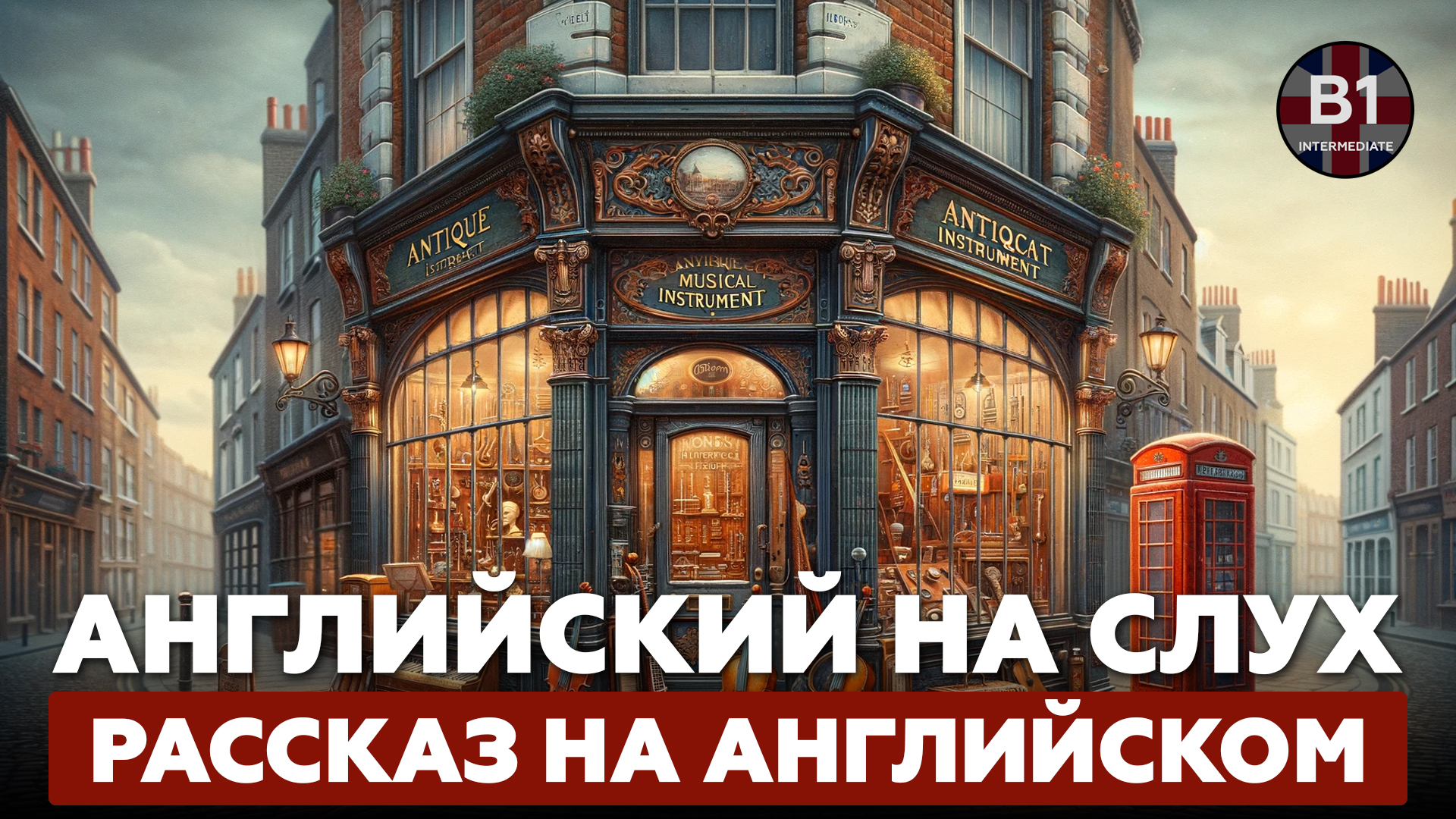 Загадки Антикварного Магазина: Учим Английский на Слух через Рассказ ??
