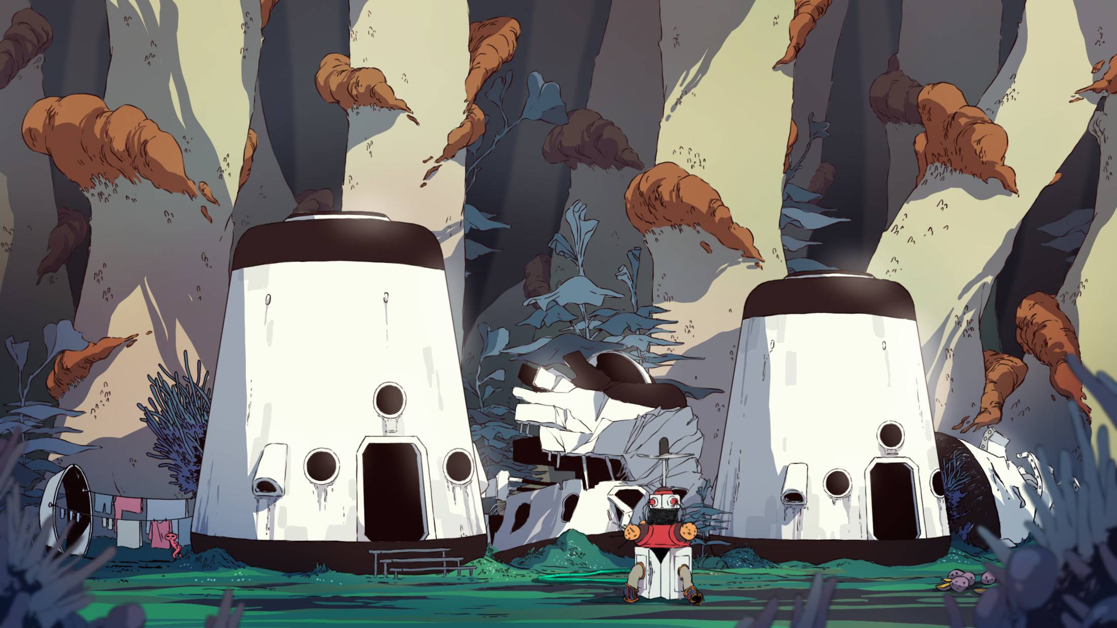 Сериал Царство падальщиков — 1 сезон 2 серия / Scavengers Reign