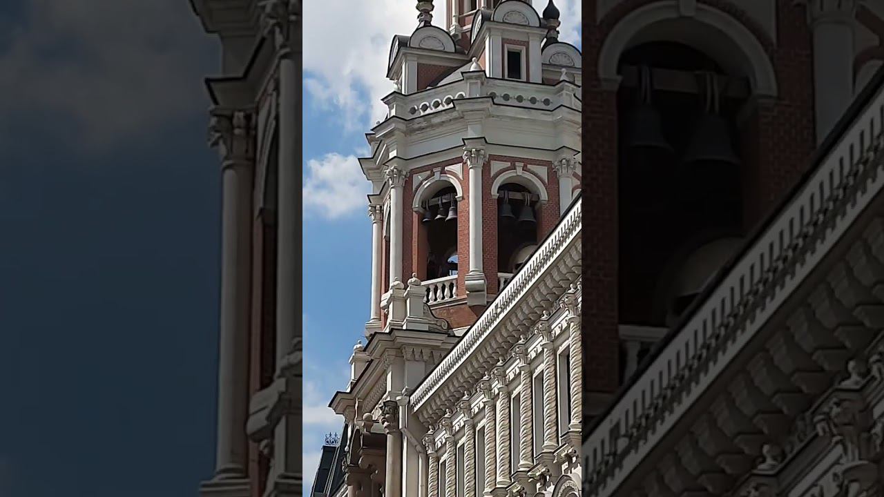 колокольный звон, Заиконоспасский мужской млнастырь, Москва 2024