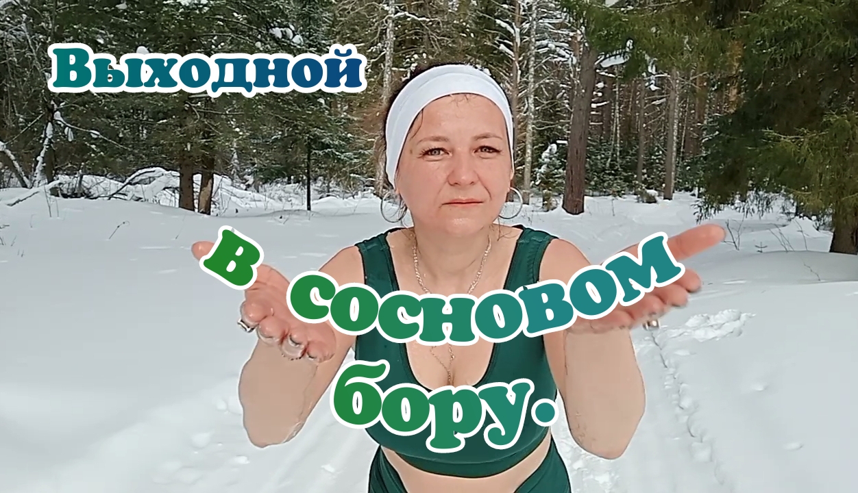 Выходной в сосновом бору.