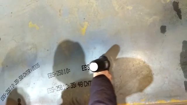 Маркировка металлопроката//EBS 250