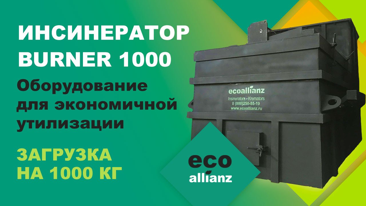 Инсинератор для сжигания отходов система распределения воздуха экономия топлива 50 % сталь 10 мм