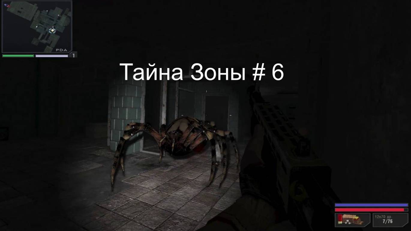 S.T.A.L.K.E.R. Тайна зоны #6. Х18 и Х16. Гигантский паук.