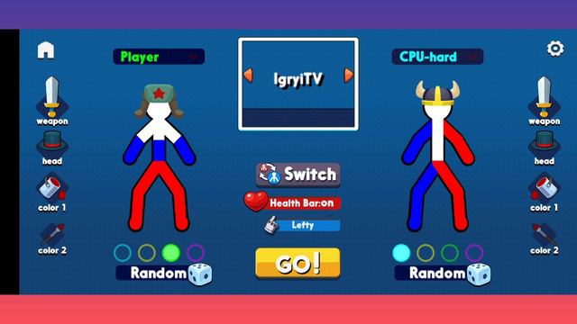 Supreme Duelist Stickman. Сражаемся разными оружиями против стран: Франция, Польша, Украина. Часть 2
