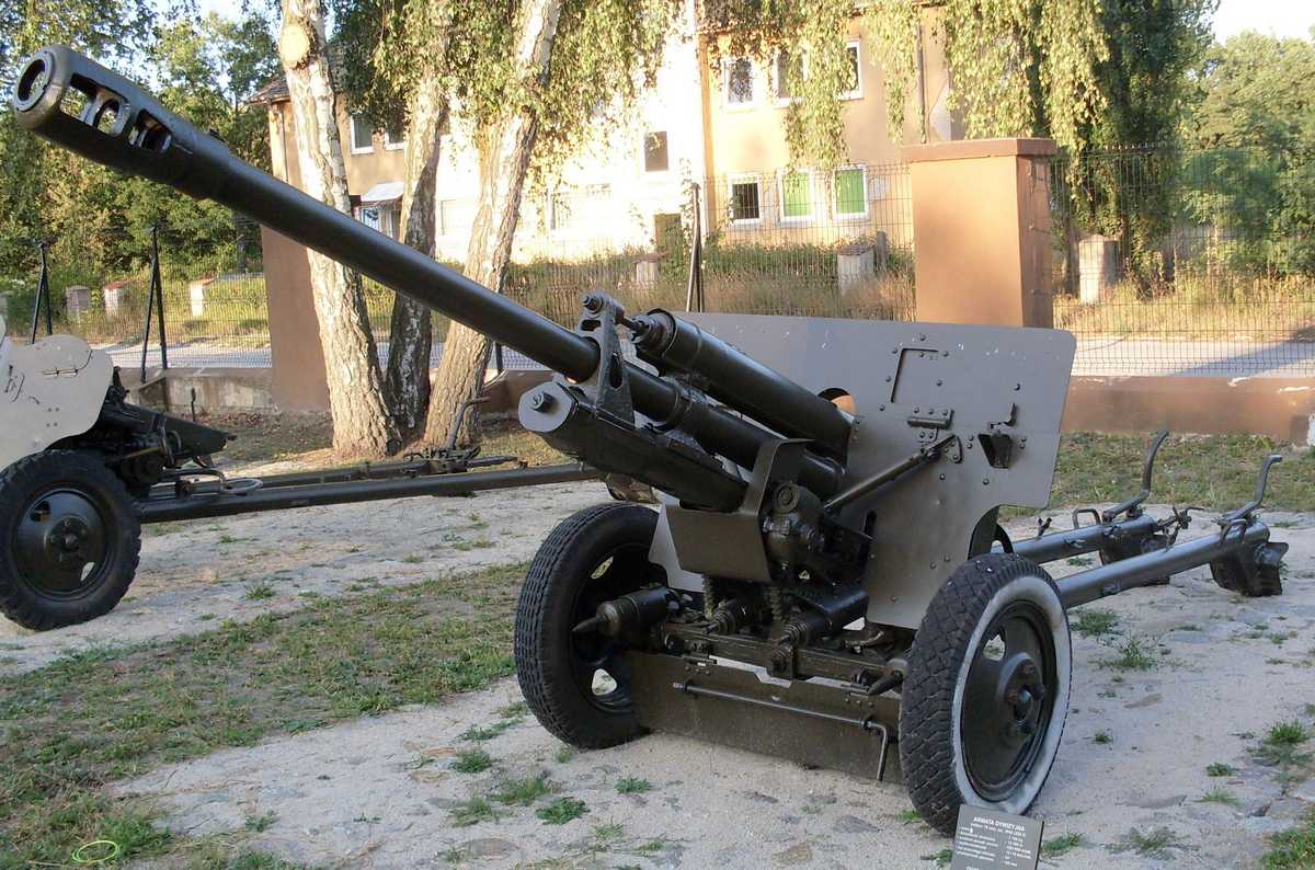 Противотанковая пушка ЗИС-3 - Неполная разборка и сборка