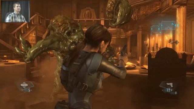 Resident Evil Revelations #11 - Зачистка корабля и встреча с подругой