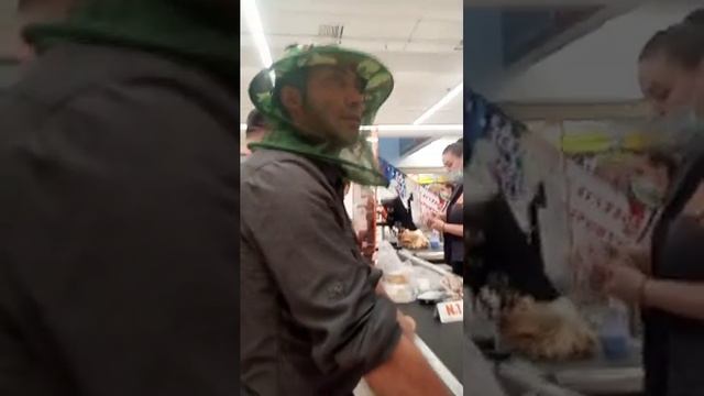 Experiment cu masca în magazin. Sergiu Ungureanu. 21.08.2021г.