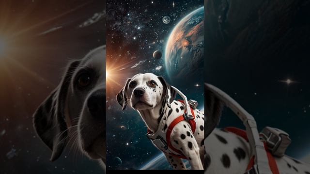 далматинец в космосе