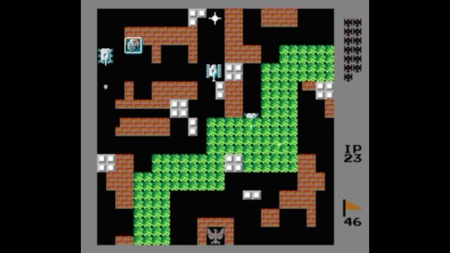 Dendy (Famicom,Nintendo,Nes) 8-bit Battle City Stage 41-50 Прохождение