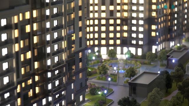 Изготовление макета дома, жилого комплекса «ПИТЕР» | Макетная мастерская «VELESART»