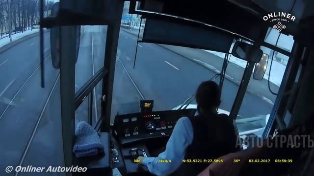 Аварии с трамваями. Не большая поборка.mp4