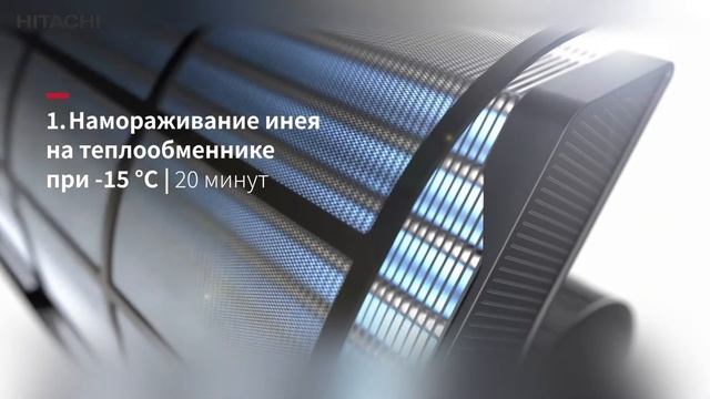 Технология самоочистки кондиционера замораживанием от Hitachi. Очистка теплообменника замораживанием