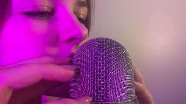 Whispers + Mic Scratching (Fluffy + No Mic Cover) ASMR