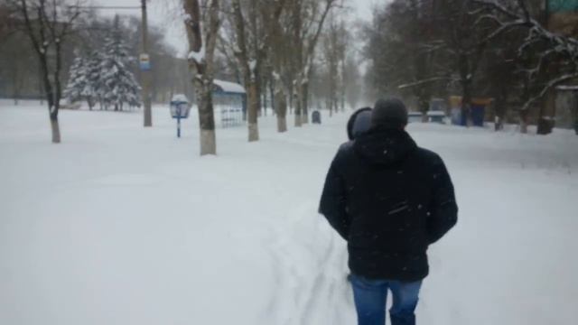 Снег в марте 3