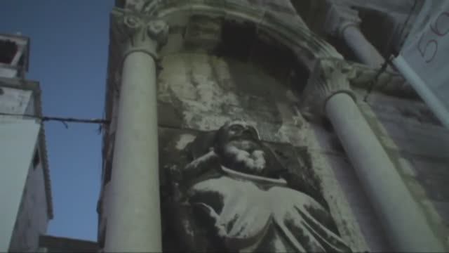 Хорватия Вечерний шумный Сплит встречает нас оркестром  Croatia Split