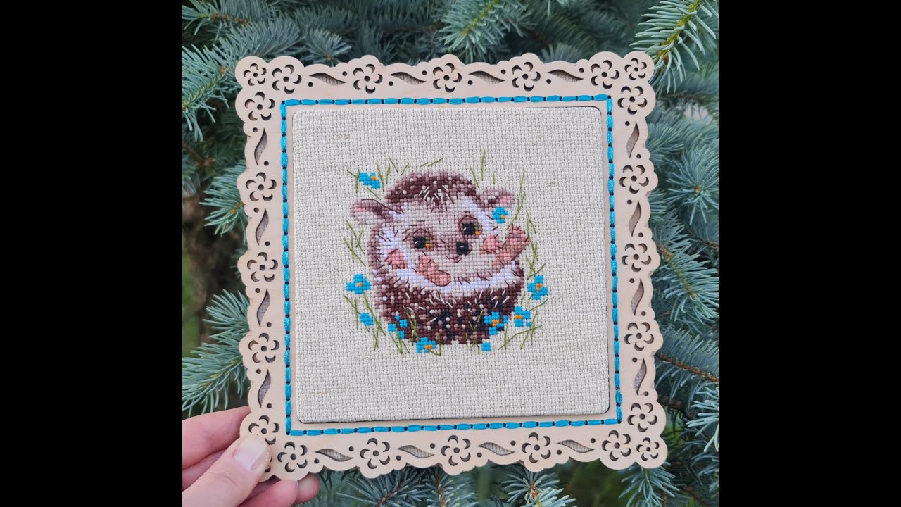 78. Риолис - Маленький ежик. Готовая работа..mp4