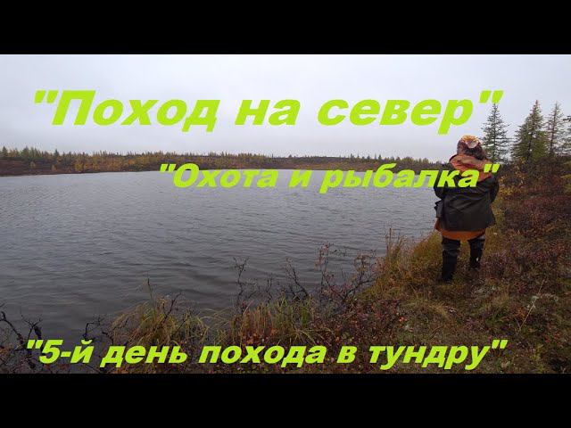 "5-й день похода в тундру", мыс "Космофизиков". (Рыбалка, охота и тундра).