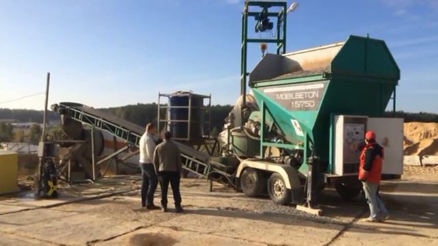 СУПЕРМОБИЛЬНЫЙ БЕТОННЫЙ ЗАВОД MOBILBETON 15/750 | После 18 месяцев эксплуатации