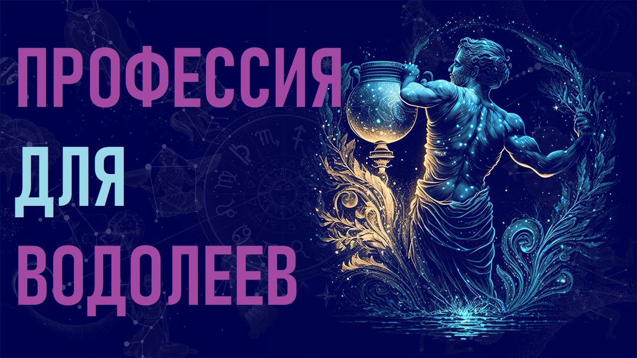 Профессия для знака зодиака Водолей. #гороскоп
