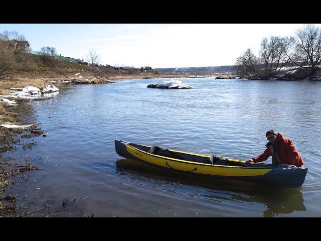 Байдарка ШУЯ - Первый спуск на воду