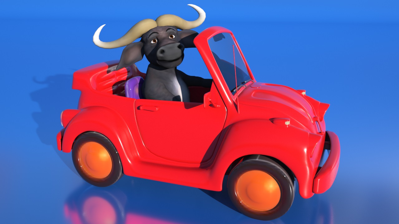 Развивающие мультики про  машинки для детей и малышей. Гараж и цветные машинки с животными.