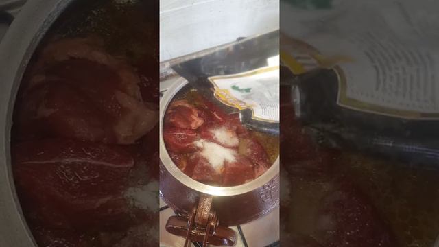 Говядина в афганском казане