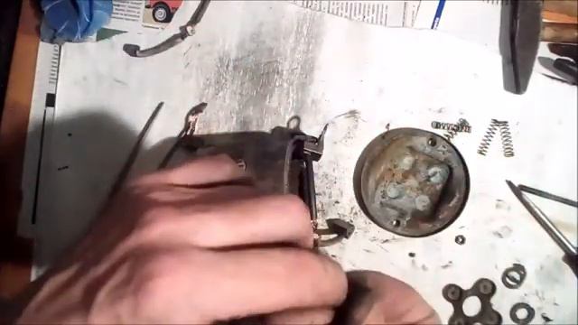 Замена щеток стартера ВАЗ классика. Плохо крутит стартер