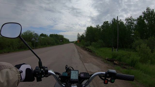 Поездка на электровелосипеде в Шадринск из Екатеринбурга 2024 часть 18