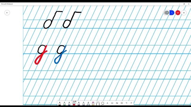 Исправление почерка урок 5