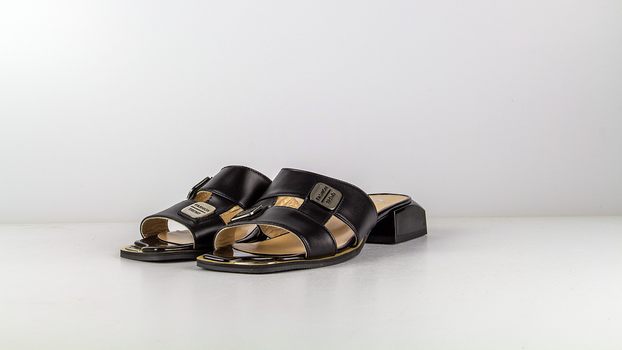 Сабо Aquamarin женские черные 577-01-03