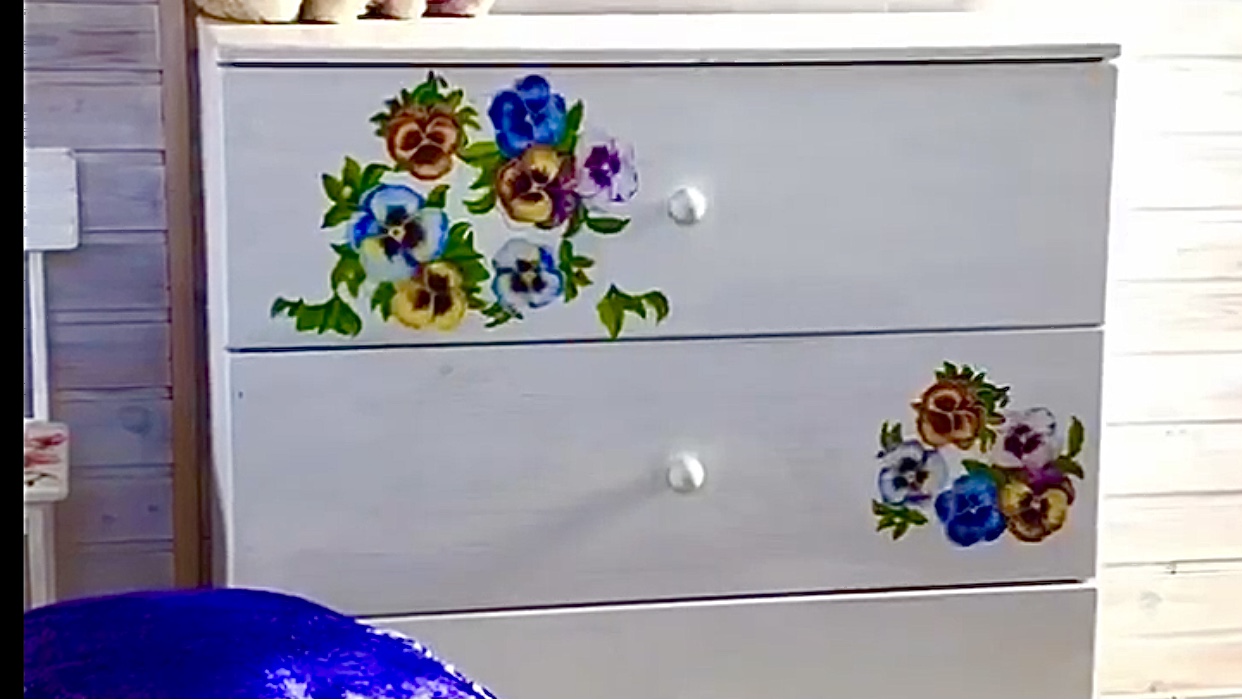 Переделка Комода и Книжной полки своими руками. Декор старой мебели своими руками Мастеркласс