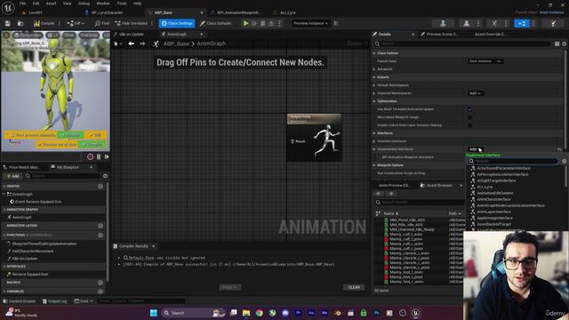 18. Интерфейс анимационных слоев