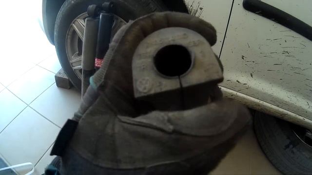 Volkswagen Caddy.Задняя подвеска.Ремонт..mp4