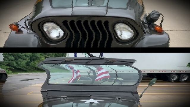 Автоприкол про Jeep Kaiser CJ-5 1970 года выпуска