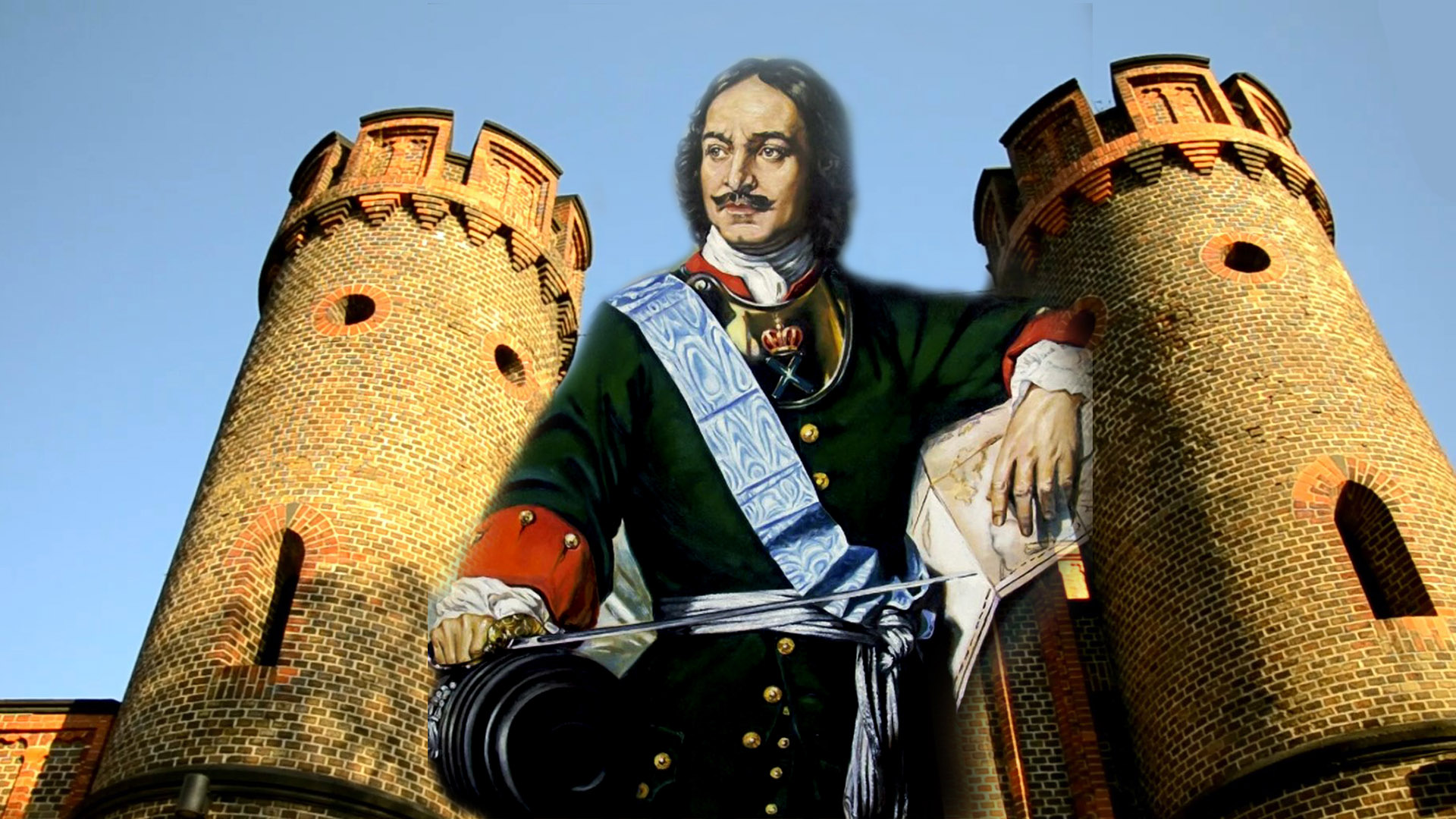 Место в Калининграде, где царь Пётр учился стрелять из пушек