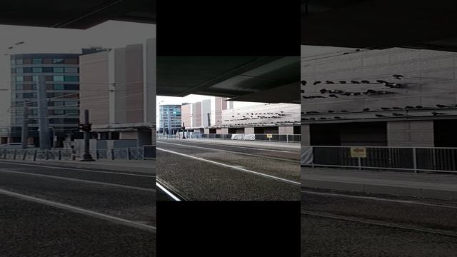 Трамвай "Чижик" и его разворот.