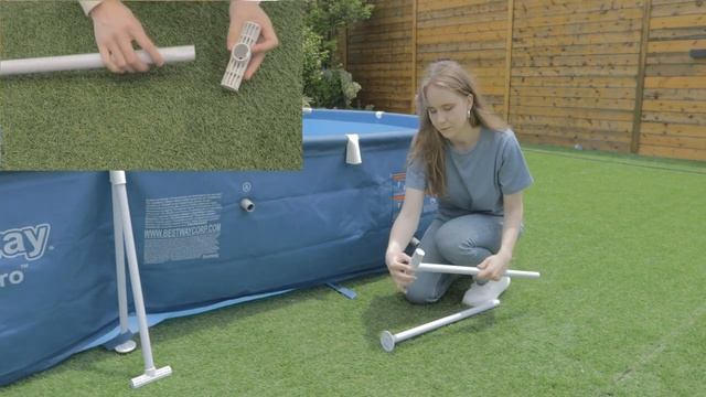 2023 Установка бассейна Steel Pro размером 3,00 м x 2,01 м x 66 см