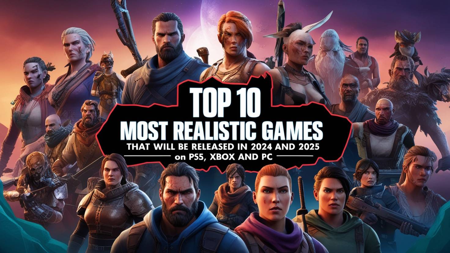 ТОП-10 САМЫХ РЕАЛИСТИЧНЫХ игр, которые выйдут в 2024 и 2025 годах