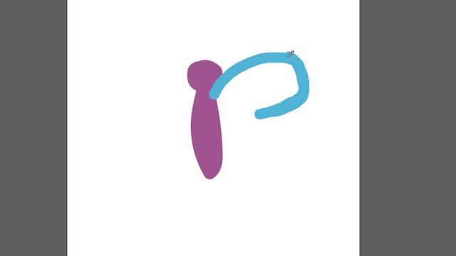 Рисуем бабочку детям часть 3