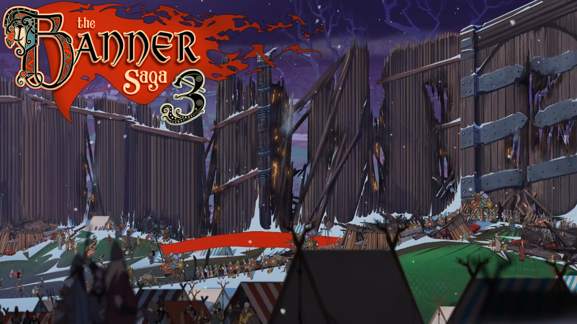 Восстановление стен. The Banner Saga 3 #20.