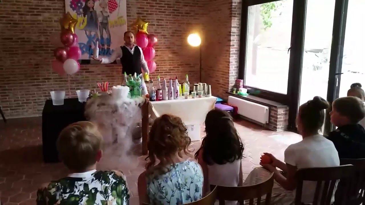 Детское бармен шоу