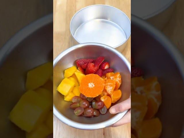 Удивительный фруктово-желейный торт из йогуртов Ivy